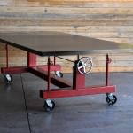 Crank Table Base | Vintage Industrial Furniture