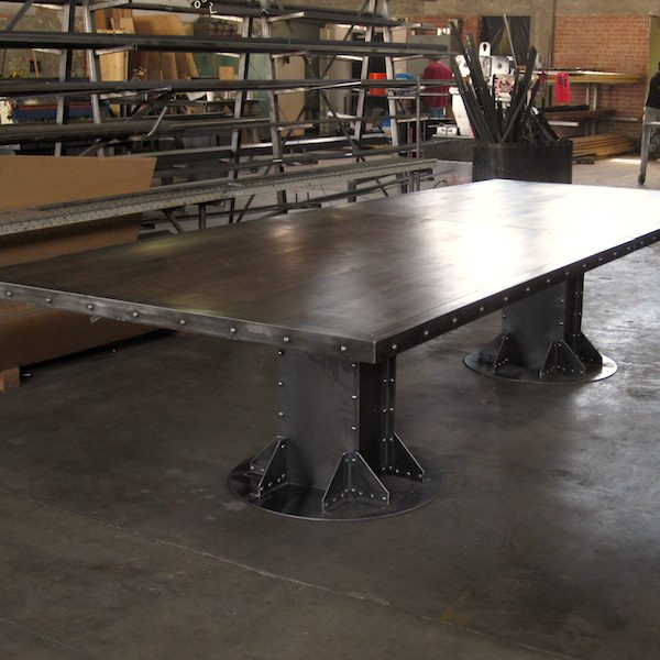 I Beam Table Base | Vintage Industrial Furniture