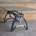 IndustriaLux Crank Table | Vintage Industrial Furniture