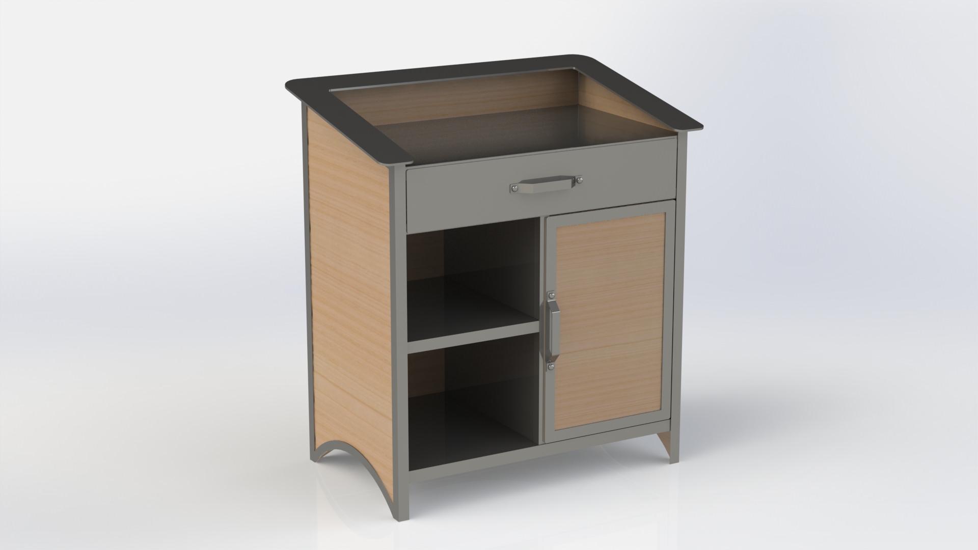 42 Hostess Stand | Vintage Industrial Furniture